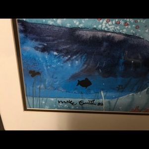Water color | Art | 2 Vintage Mike Smith Painting Prints Burning Bush ...